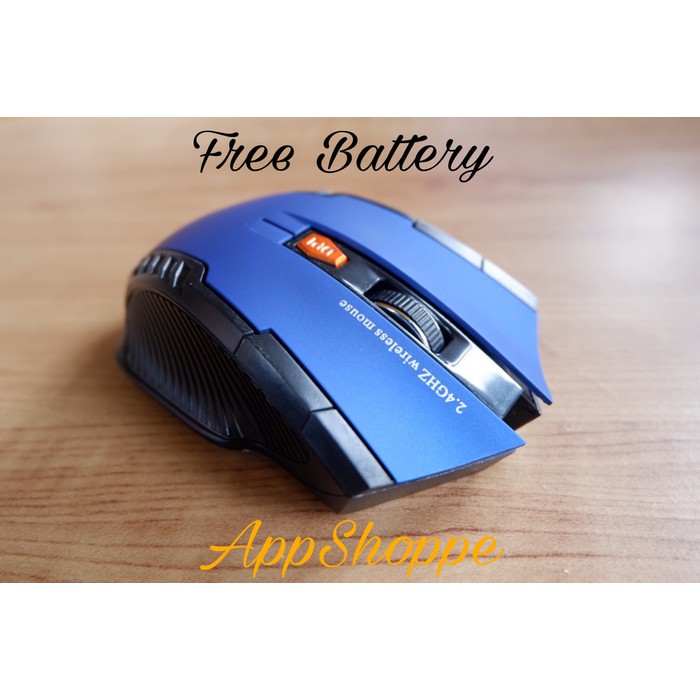 Jual Mouse Wireless NEW EDITION GAMING MOUSE Mirip Fantech - BLUE ...
