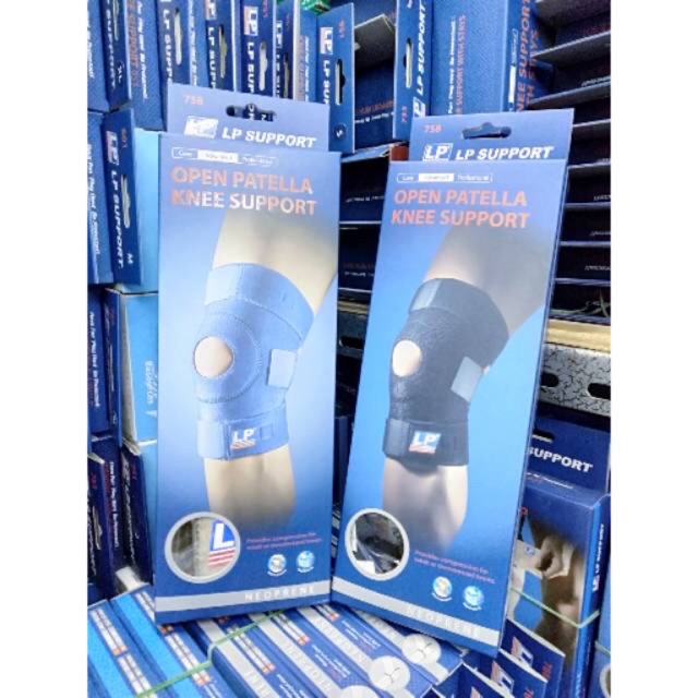 Jual Knee Support LP 758/Deker LP 758/Open Patella Knee Support LP 758/Knee Support All Size ...