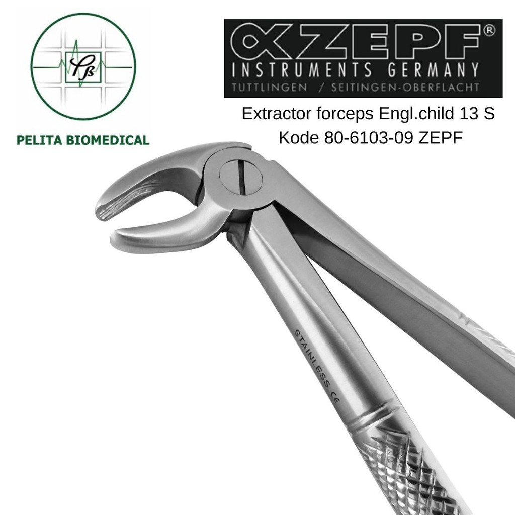 Jual Tang Cabut Gigi Anak2, Lower Biscupid ,Either Side ZEPF extractor ...