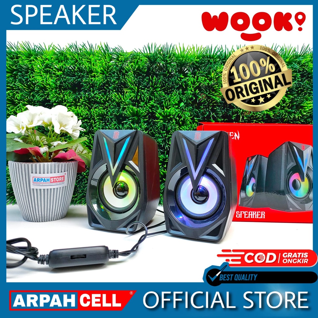 Jual Speaker GAMEN GS1 Laptop PC Gaming Soundbar Super Bass Portable ...