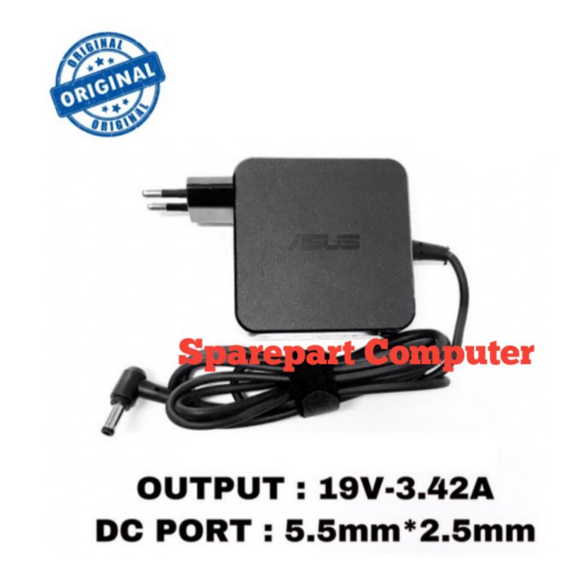 Jual Adaptor Charger Original Asus 19V 3.42A X451 X451C X451CA | Shopee Indonesia