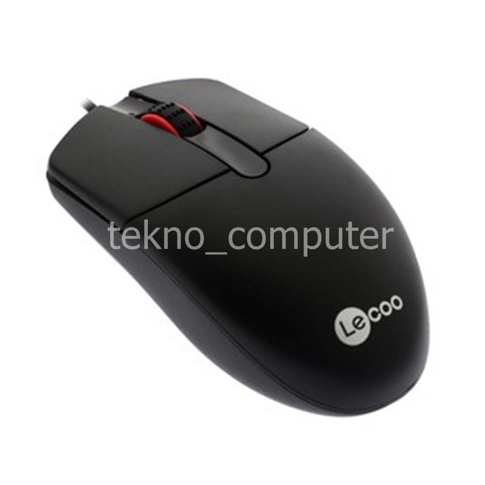 Jual Lenovo Lecoo Mouse Wired Optical Mouse Dengan Akurasi Tinggi Desain Ergonomis dan ...