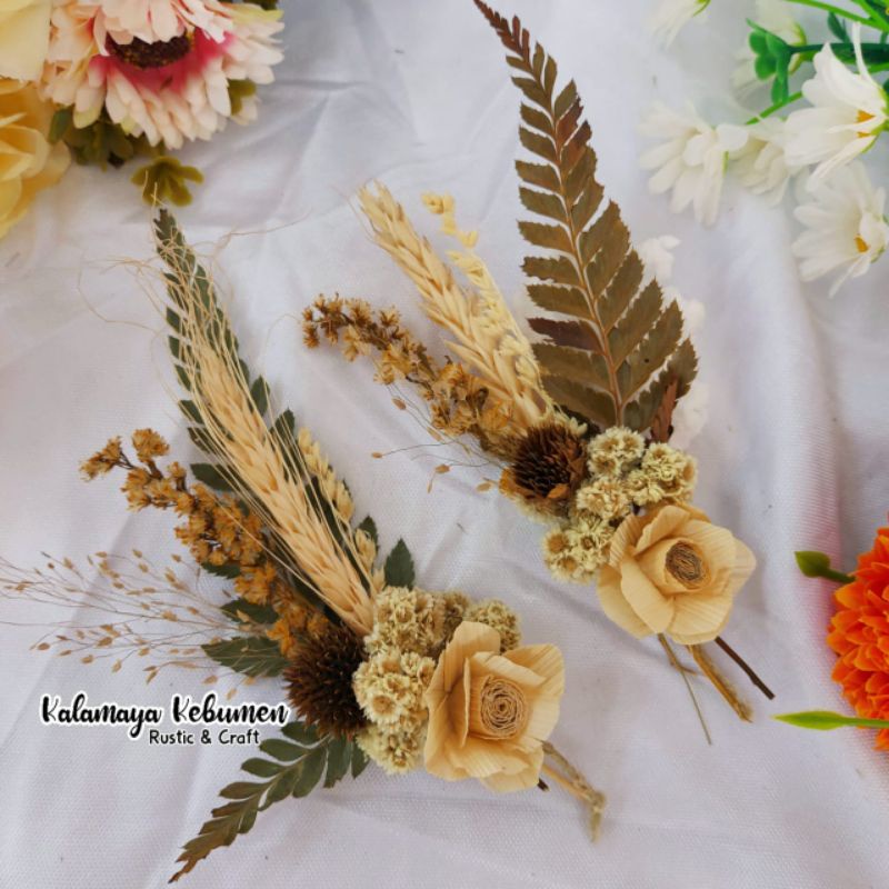 Jual Midi Buket Korsase Gandum Klobot Mawar Hiasan Vas Guci Buket Bunga ...