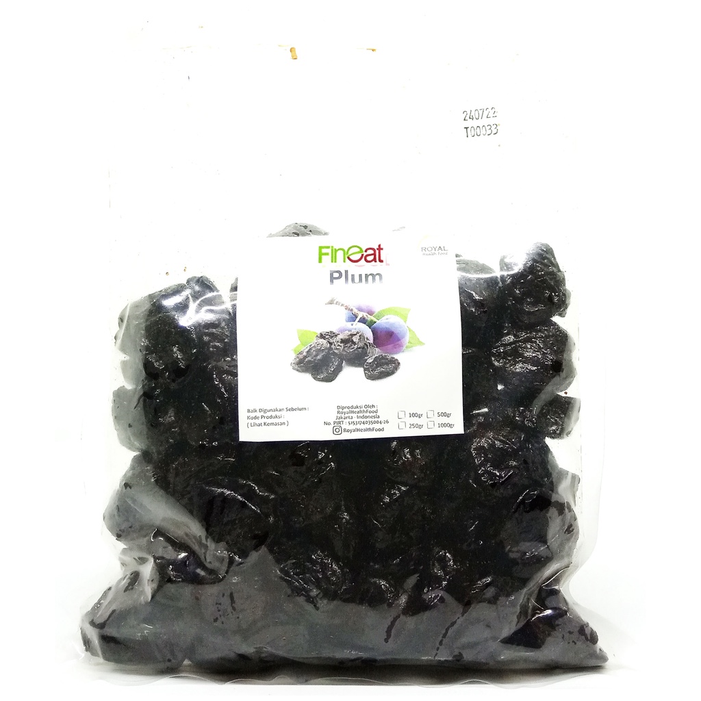 Jual Royal Dried Prune (Plum Kering) 1 KG | Shopee Indonesia