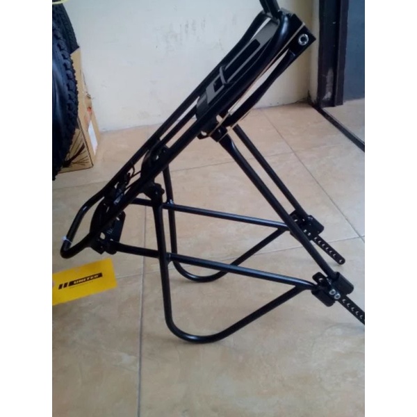 Jual RAK BAGASI BELAKANG SEPEDA RAK TOURING SEPEDA RAK BAGASI PANIER ...