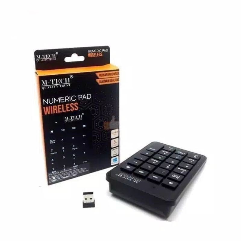 Jual keyboard numeric wireless mtech | Shopee Indonesia