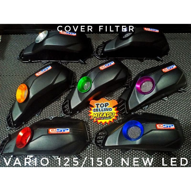 Jual COVER FILTER CNC VARIO 125 150 VELOSCOPE / COVER FILTER UDARA ...