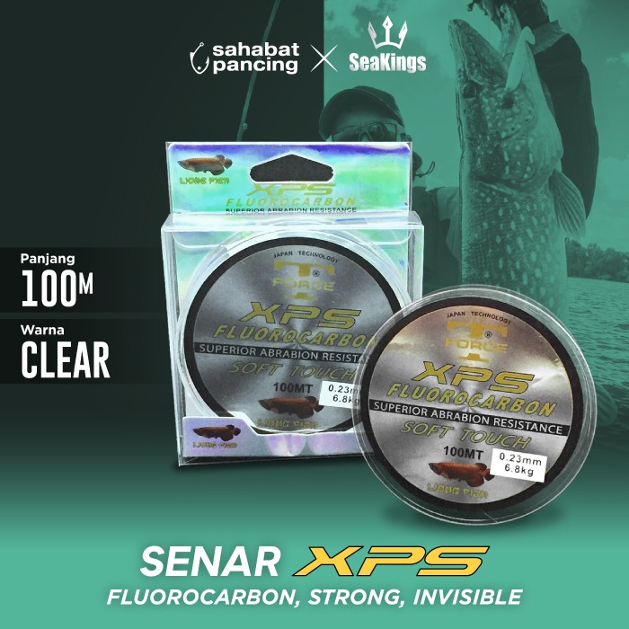 Jual Senar Pancing Leader XPS FLUOROCARBON 100M | Shopee Indonesia