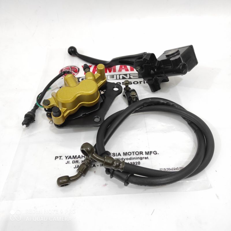 Jual 3 item Vixion KALIPER + MASTER REM SET DEPAN + SELANG VIXION OLD ...