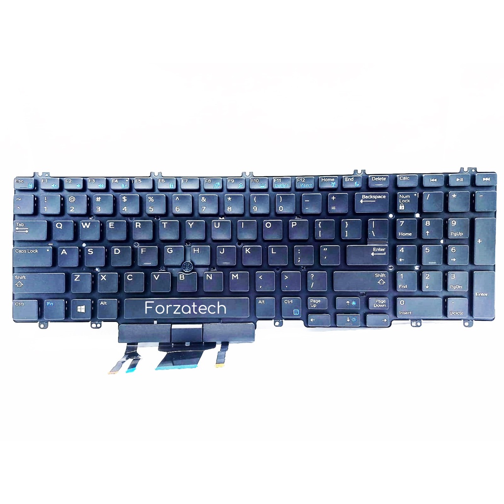 Jual Keyboard Laptop Dell Precision 15 7530 E7530 7730 M7530 7540 7740 ...