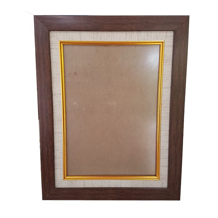 Jual Bingkai A4 (21x30) 11R Aksen Kayu Linen| Frame Foto | Sertifikat ...
