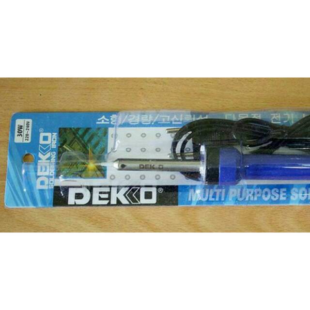 Jual Solder Ujung Lancip Dekko DCS30 DCS-30 DCS 30 ( 30W, Sharp Tip) | Shopee Indonesia