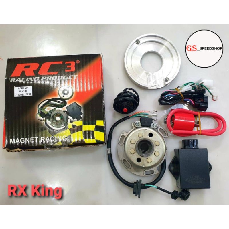 Jual Magnet Pengapian Racing YZ RC3 Yamaha RX KING RXKING RXK 1 Set berikut Koil Coil Kumparan ...