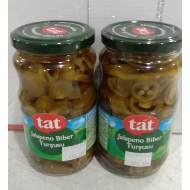 Jual Acar Tat, Jalapeno Biber Tursusu isi 330gram | Shopee Indonesia