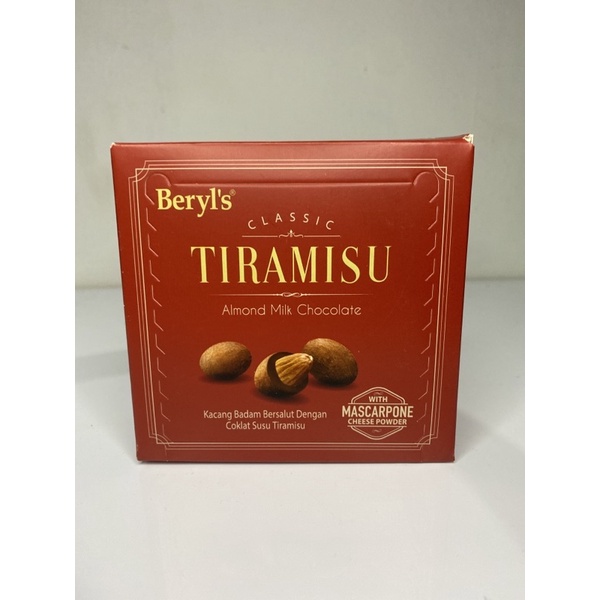 Jual BERYLS BERYL’S CLASSIC TIRAMISU ALMOND MILK CHOCOLATE COKLAT ...
