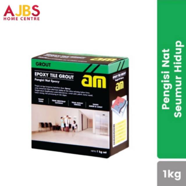 Jual AM Mortar AM Epoxy Nat 1Kg Nat Seumur Hidup | Shopee Indonesia