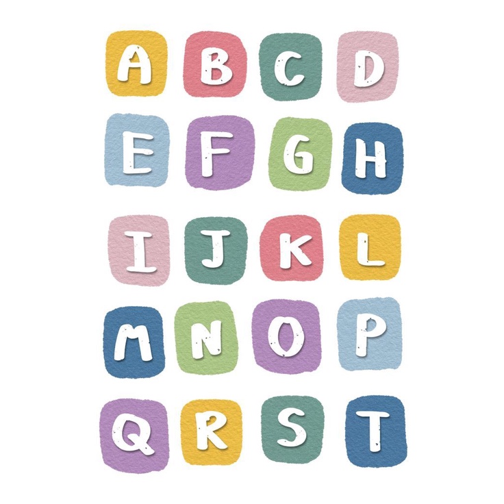 Jual STICKER ALPHABET AESTHETIC STIKER AESTHETIC VINTAGE STIKER TUMBLR ...
