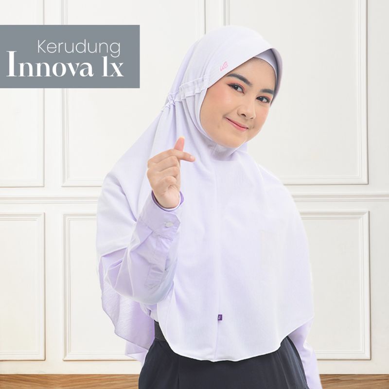 Jual TERLARIS Rabbani Kerudung Innova LX Jilbab Serut Anak Sekolah Terbaru Asli Original ...