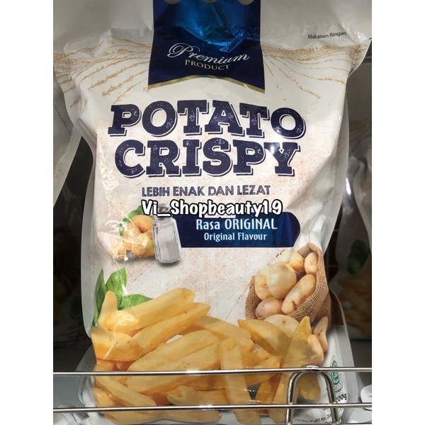 Jual potato crispy | kerupuk kentang | premium product | cemilan ...