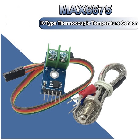 Jual Modul Paket MAX6675 Suhu Temperatur Kabel Female Sensor ...