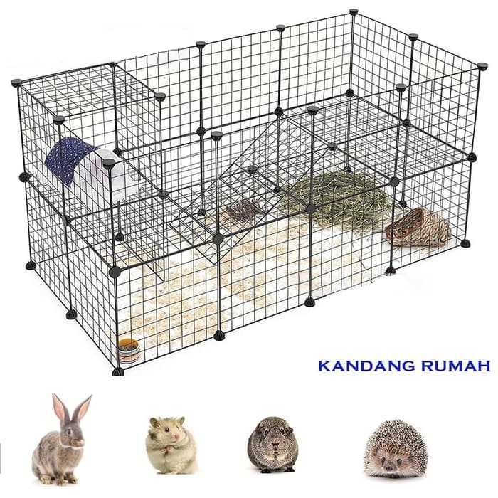 Jual Kandang Pagar Rakit DIY / Kandang Kucing / Kandang Anjing ...