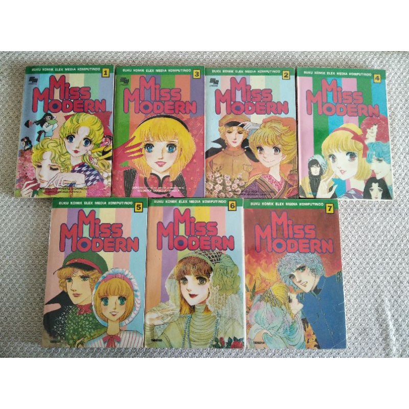 Jual KOMIK MISS MODERN KOLEKSI PRIBADI SERI 1-7 (FULLSET) | Shopee ...