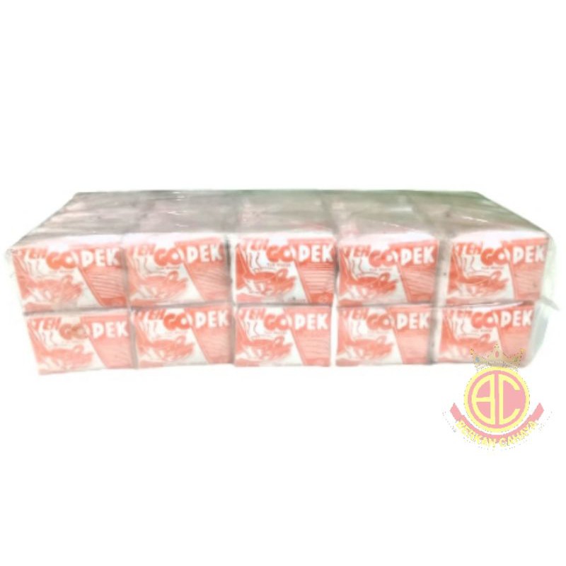 Jual Teh Gopek Merah Slawi Tegal isi 50 pcs | Shopee Indonesia