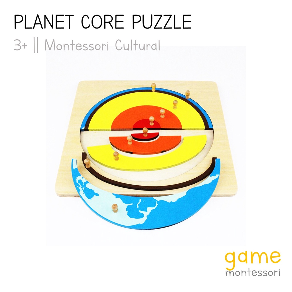 Jual Game Montessori Planet Core Puzzle | Shopee Indonesia