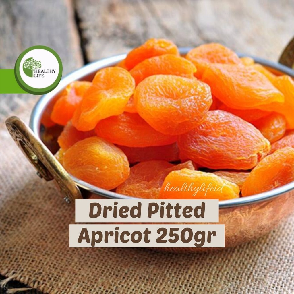 Jual Organic Dried Pitted Apricot 250gr (Tanpa Biji) | Shopee Indonesia