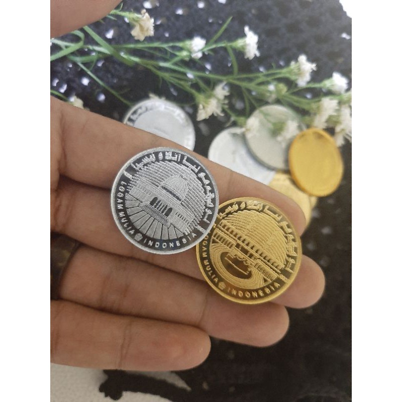 Jual REPLIKA DINAR DIRHAM ANTAM HIASAN MAHAR | Shopee Indonesia