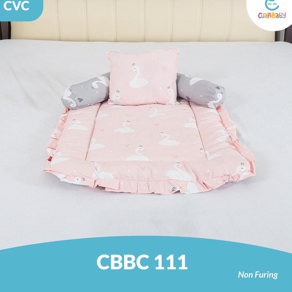 Jual [KODE BARANG 7165] BEDCOVER CUAN BABY MOTIF SWAN GREY X SWAN PINK ...