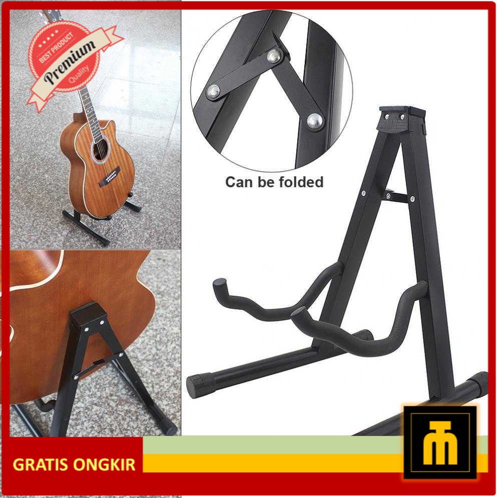 Jual Stand Gitar Portable Dudukan Gitar Akustik Elektrik Listrik ...