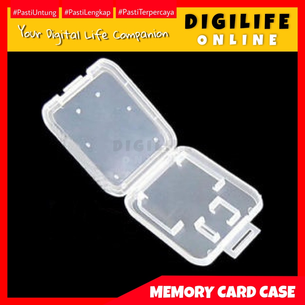 Jual Casing Memory Card Case Plastik Tempat Kotak Wadah MicroSD SD ...