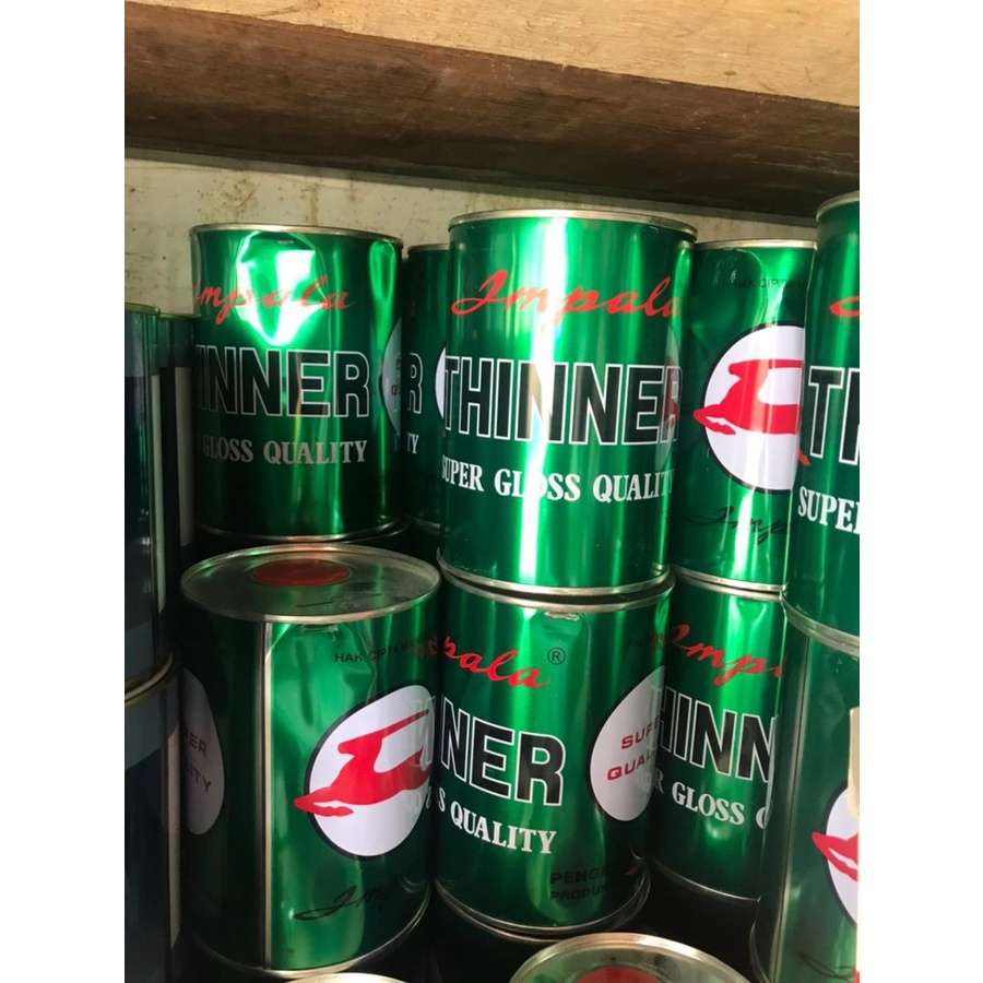 Jual thinner impala pengencer cat tinner tiner kaleng minyak 1 kg ...