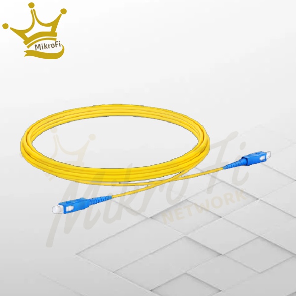 Jual Patch Cord Fiber Optic SC/UPC-SC/UPC Single Mode SIMPLEX 1-2-3 Meter | Shopee Indonesia