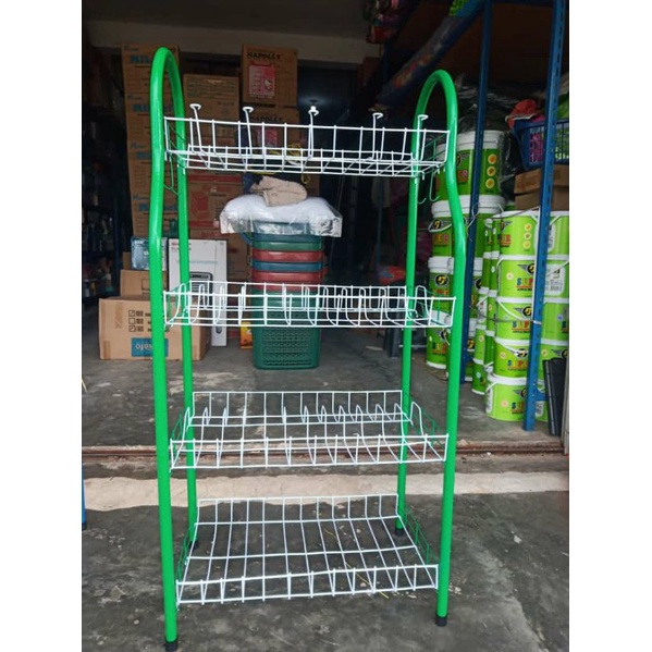 Jual RAK PIRING BESI DRAGON 4 TINGKAT BATAM | Shopee Indonesia