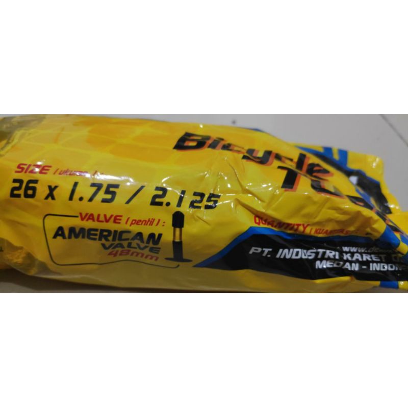 Jual Ban Dalam Sepeda Swallow 26 x 1.75/2.125 AV 48 mm | Shopee Indonesia