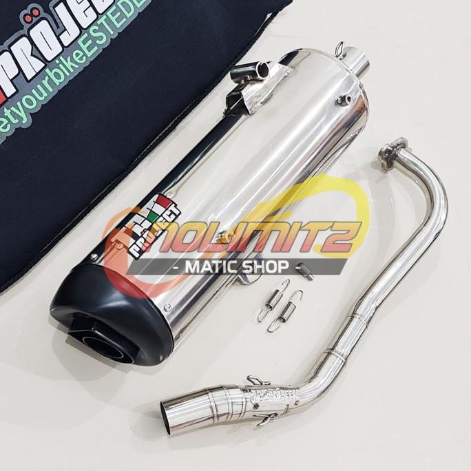 Jual Knalpot Standar Racing TZM Project SS Yamaha NMAX 155 OLD | Shopee ...