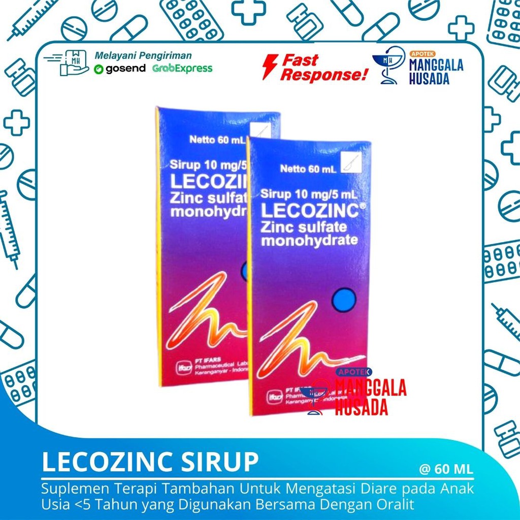 Jual LECOZINC SIRUP @ 60 ML | Shopee Indonesia