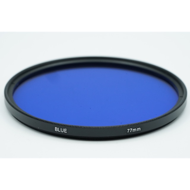 Jual Blue Filter 77mm Color Lens Filter 77 mm Camera Filters - Filter ...