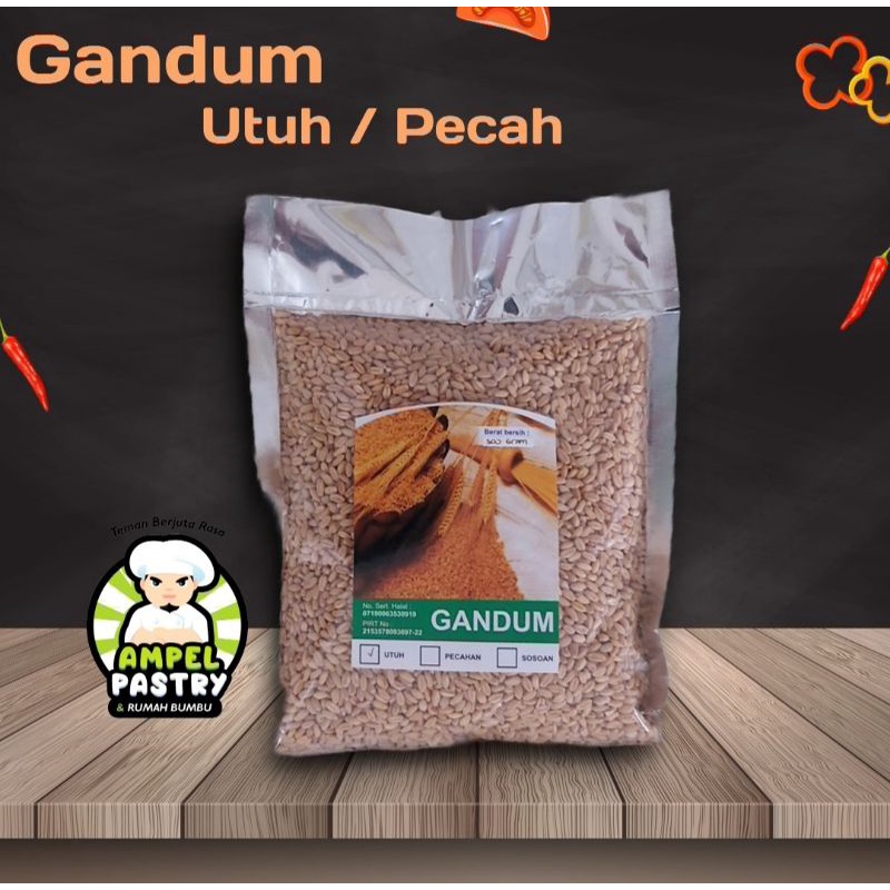 Jual Gandum Utuh & Pecah 1 Kg | Shopee Indonesia