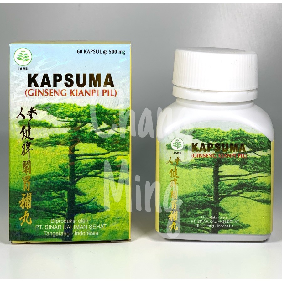 Jual Kapsuma Ginseng Kianpi Pil 60'S | Shopee Indonesia