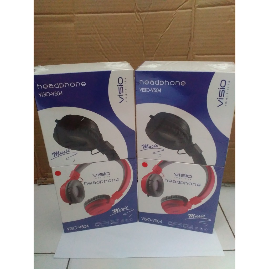 Jual HEADPHONE VISIO VS04 ORIGINAL | Shopee Indonesia