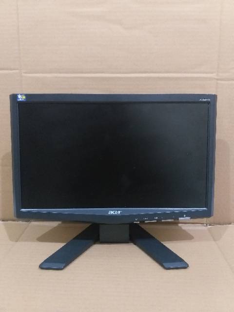Jual Monitor LCD Acer X163W 16 inci kaki V untuk pc atau cctv atau ...