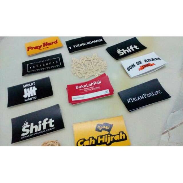 Jual Stikervynil Stiker Shift Stiker Pemuda Hijrah Stiker Hijrah ...