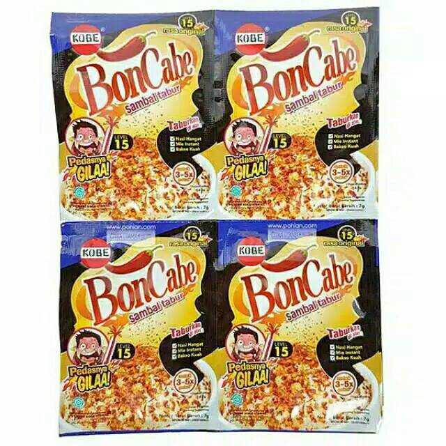 Jual Bon Cabe Sachet Level 15 Kemasan 7 gr | Shopee Indonesia