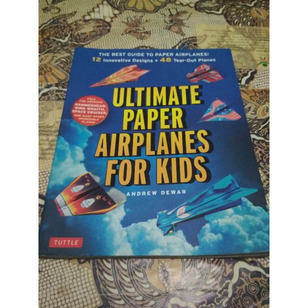 Jual ORIGINAL ULTIMATE PAPER AIRPLANES FOR KIDS | Shopee Indonesia