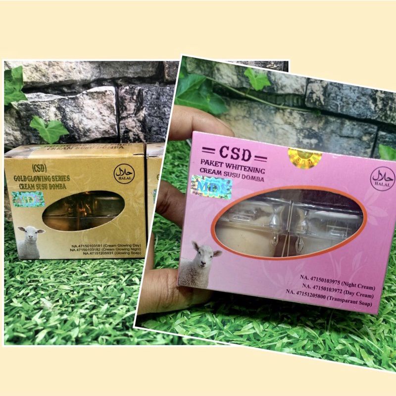 Jual CSD Gold Glowing series cream set | Shopee Indonesia