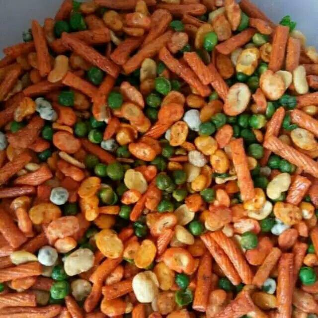 Jual Sedap Snack Kacang Campur 500gr / Kacang Mix Kiloan Dua Kelinci ...