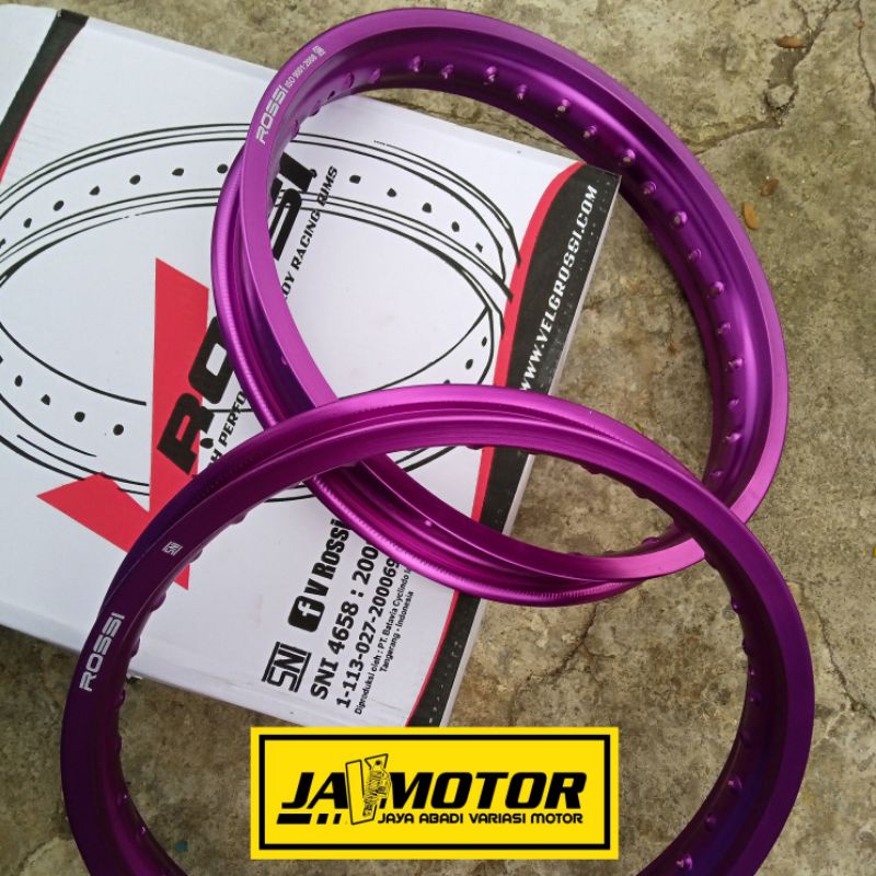 Jual VELG ROSSI RING 17 185 215 UNGU VELG VROSSI | Shopee Indonesia